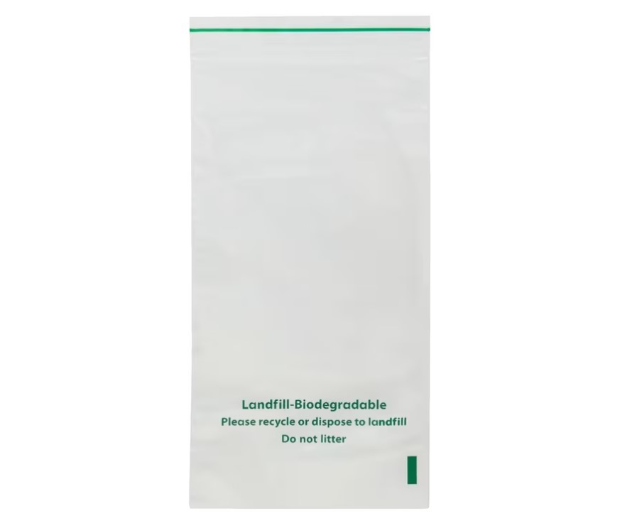 Ziplock Resealable Bags - Biodegradable (non-food grade) | Biogone