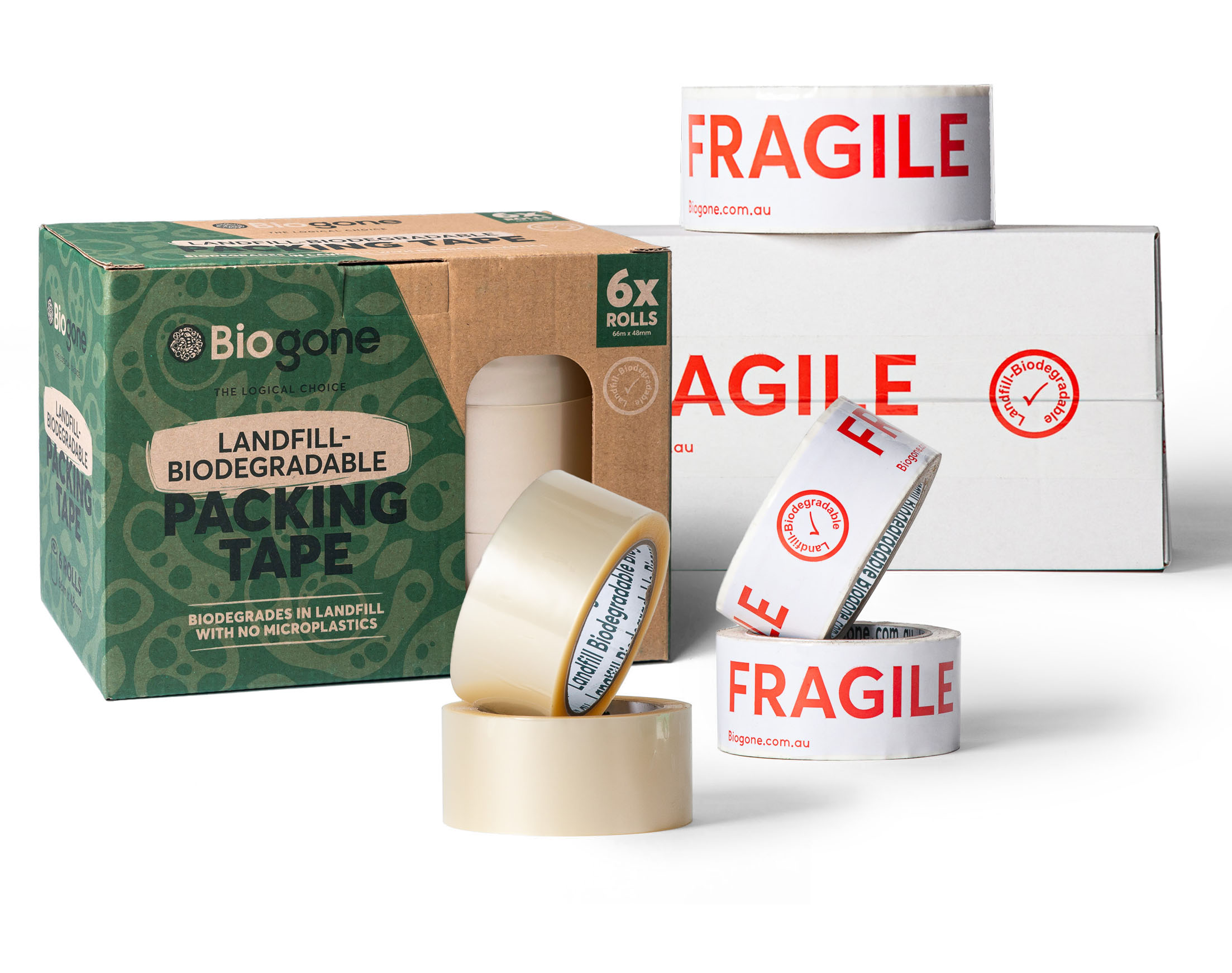 Safe & Secure Tape Pack | Biogone